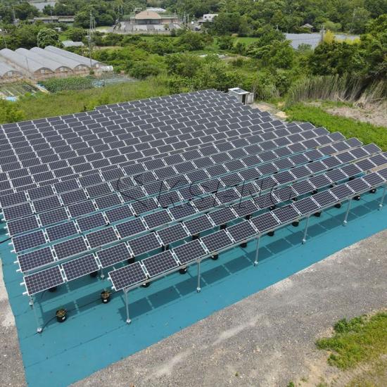 Aluminum Ground Mount Solar Racking Systems Farm from China ...
