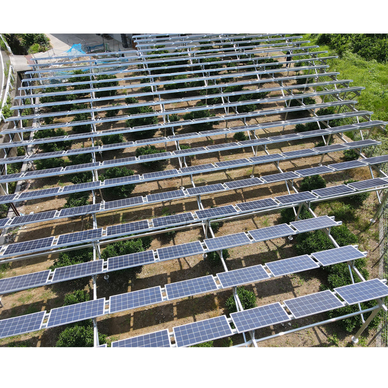 Aluminum Ground Mount Solar Racking Systems Farm from China ...